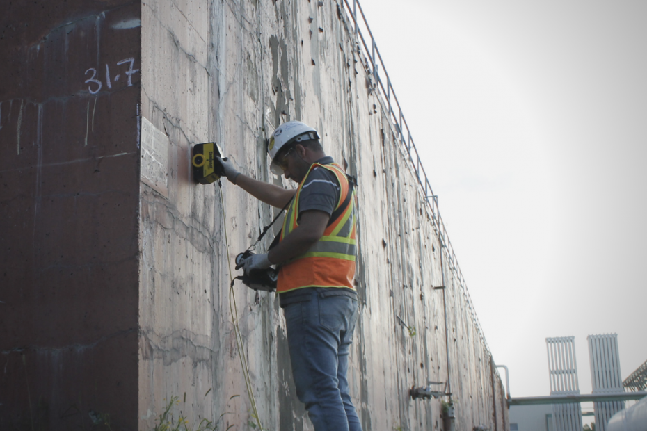 Non-Destructive Testing of Concrete Tanks - FPrimeC Solutions Inc.